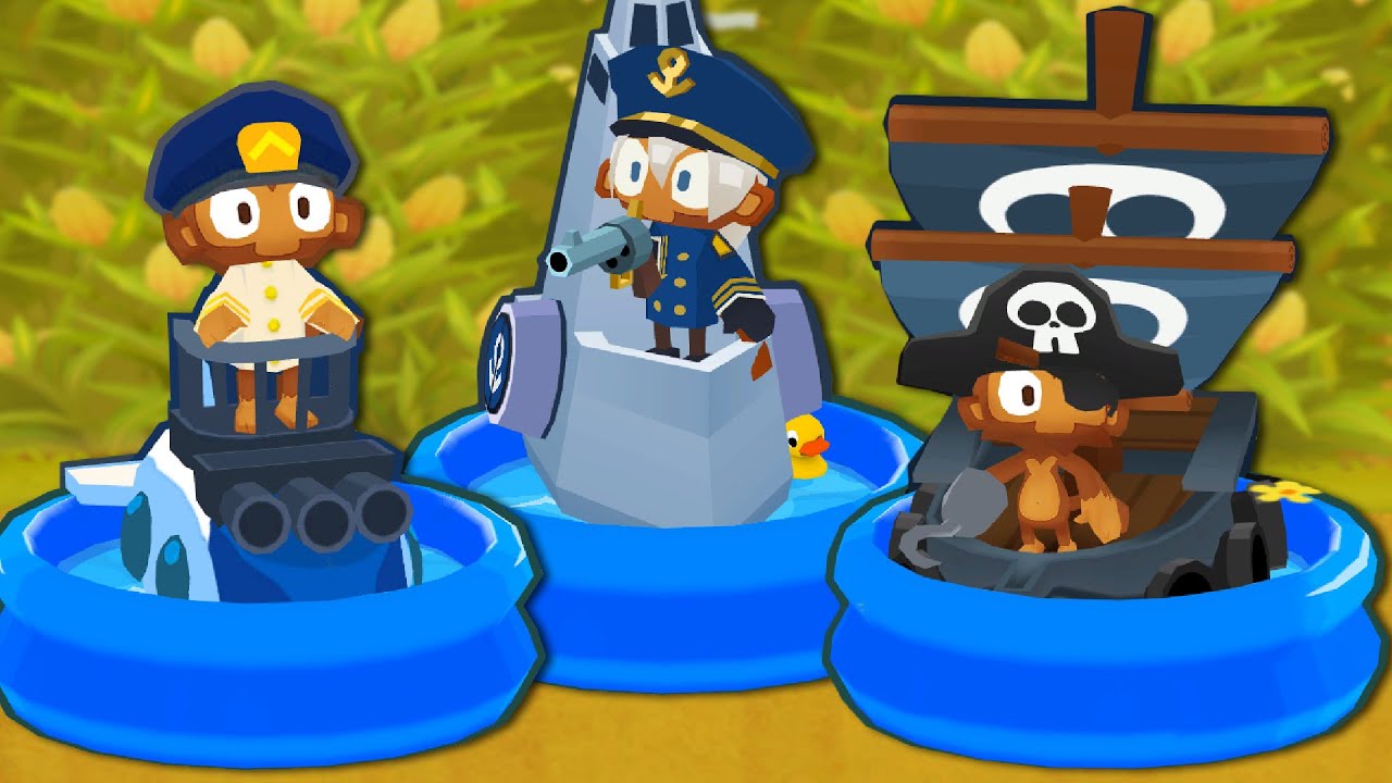 Water Monkeys Only but the Map has NO WATER (Bloons TD 6) - YouTube