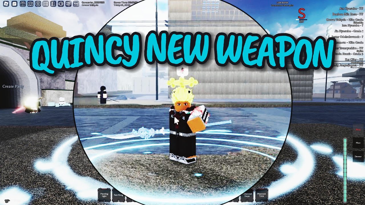 The New Mythical Quincy Weapons and New Personal Bank Item - YouTube