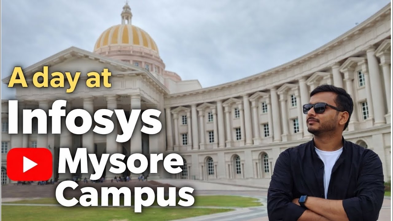 A day at infosys Mysore Campus l Campus tour l A full day Training life ...