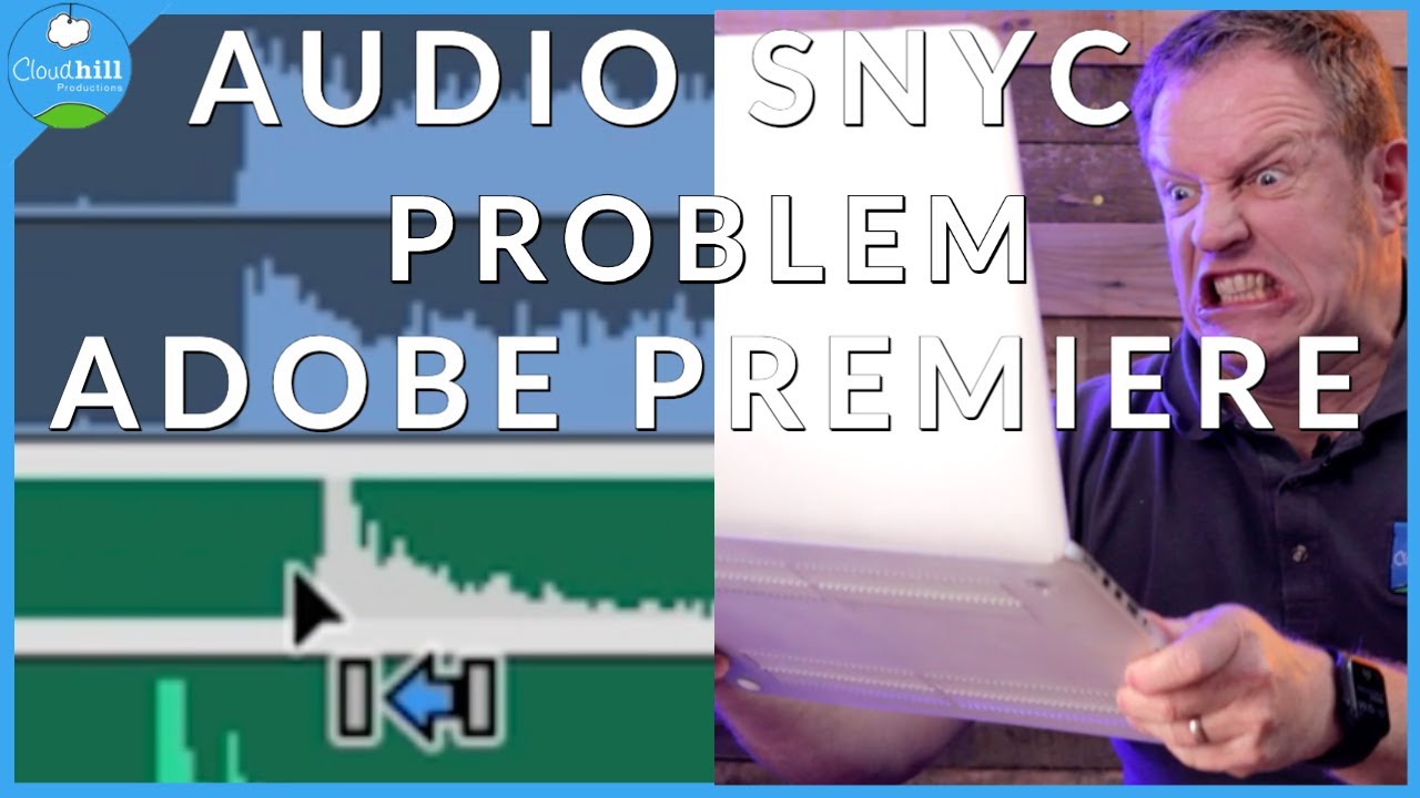 Audio Sync PROBLEM Adobe Premiere Pro | Moving your AUDIO less than a ...