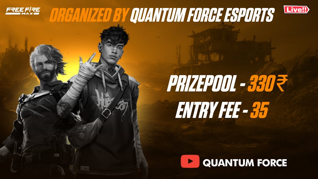 {LIVE} QUANTUM FORCE ESPORTS 3 PM PAID - YouTube