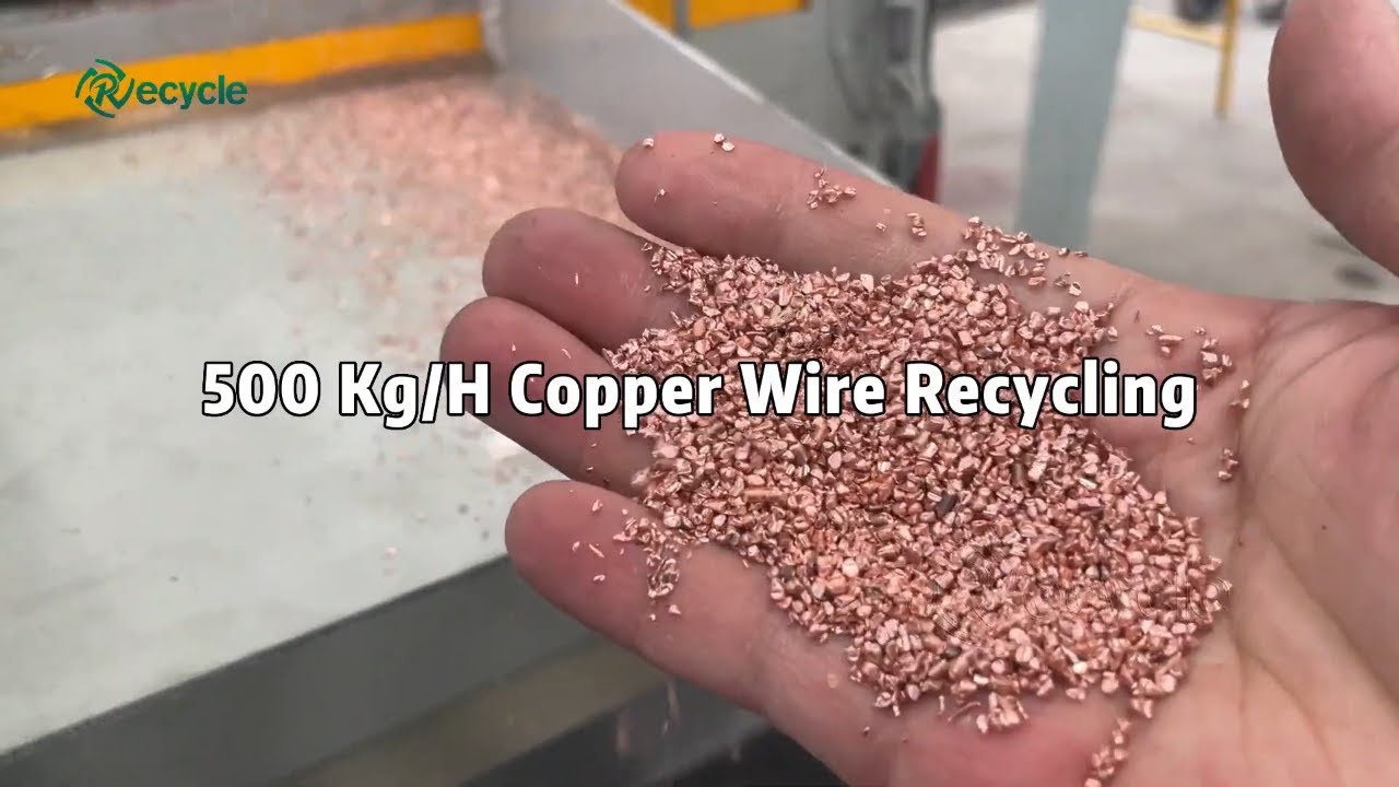 Copper Wire Recycling Machine | Separate Copper and PVC Insulation ...