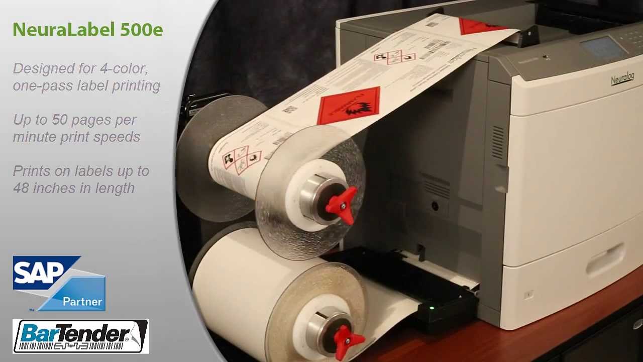 NeuraLabel 500e - GHS Compliant Labeling Solution - YouTube