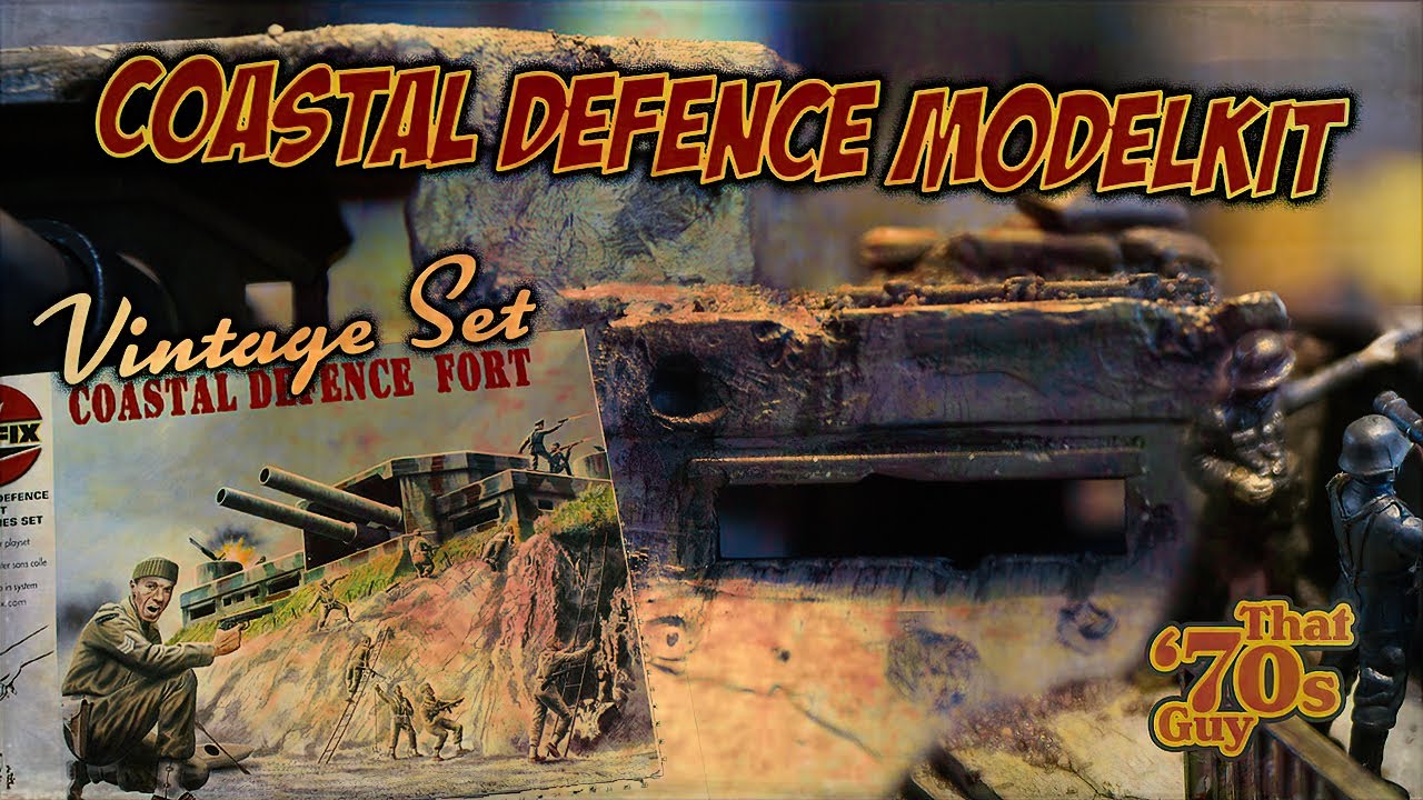 The MOST EPIC Vintage Coastal Defense Fort Model Build Ever! - YouTube