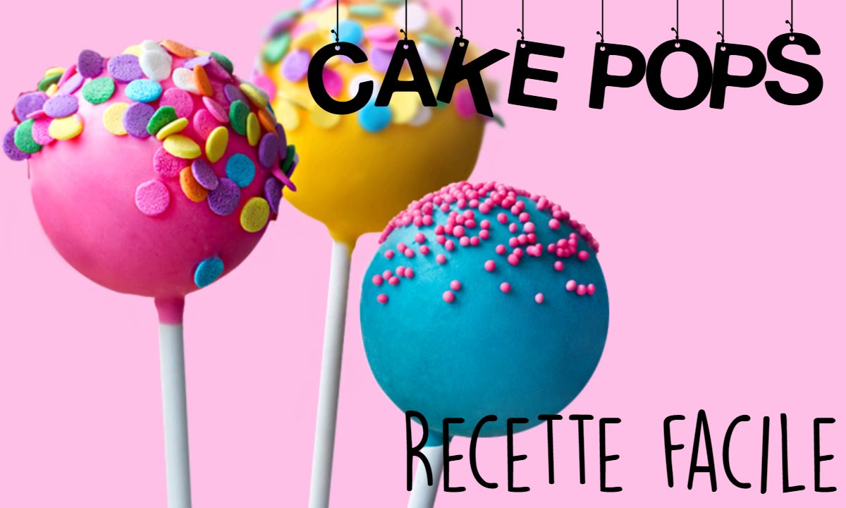 °RECETTE CAKE POPS°FACILE° - YouTube