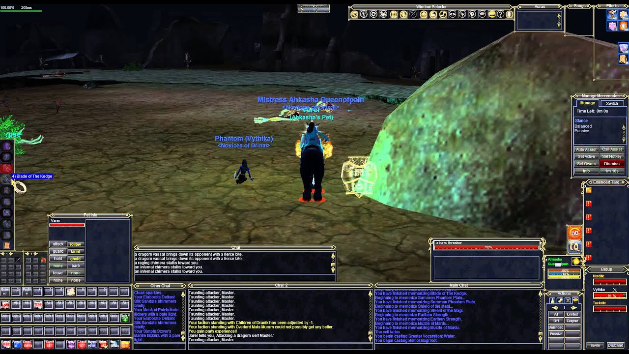 Everquest - Wall of Slaughter Mage/Rogue Duo - YouTube