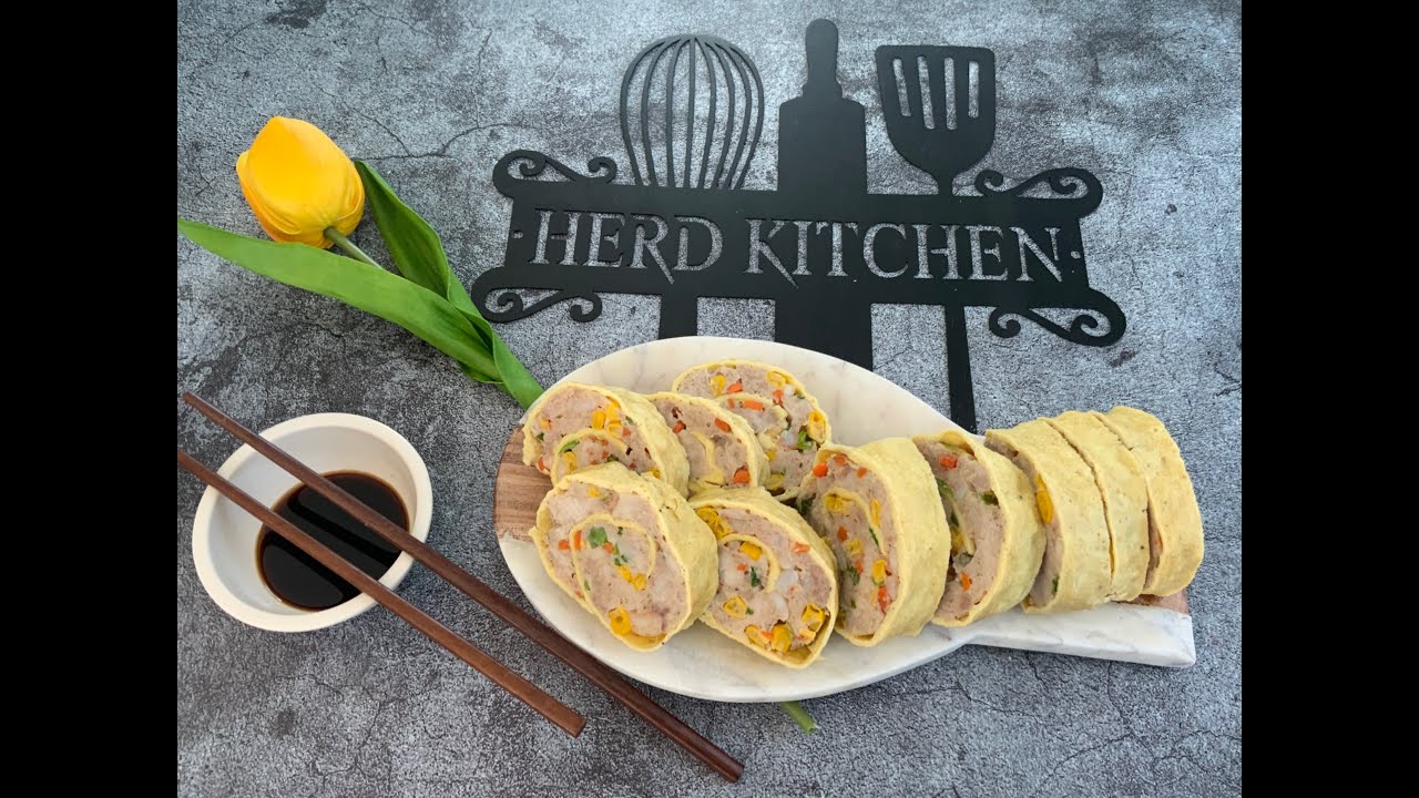 STEAM EGGS ROLLS , Healthy and delicious - YouTube