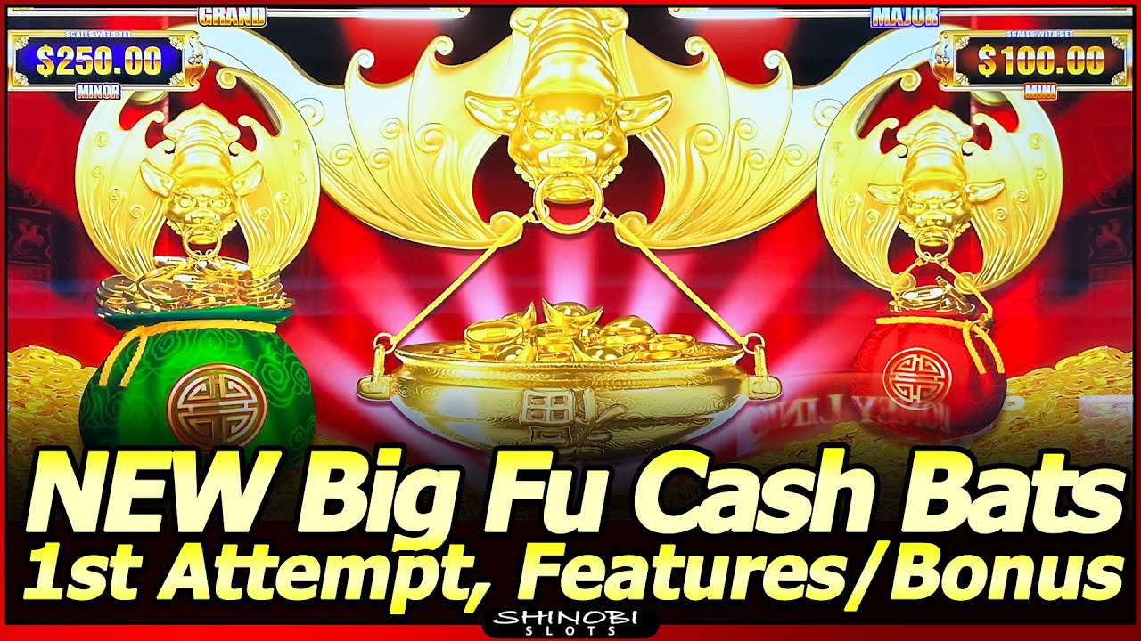 NEW Big Fu Cash Bats Dragon Slot Machine - Live Play with Bat Features and Free Spins Bonus ...