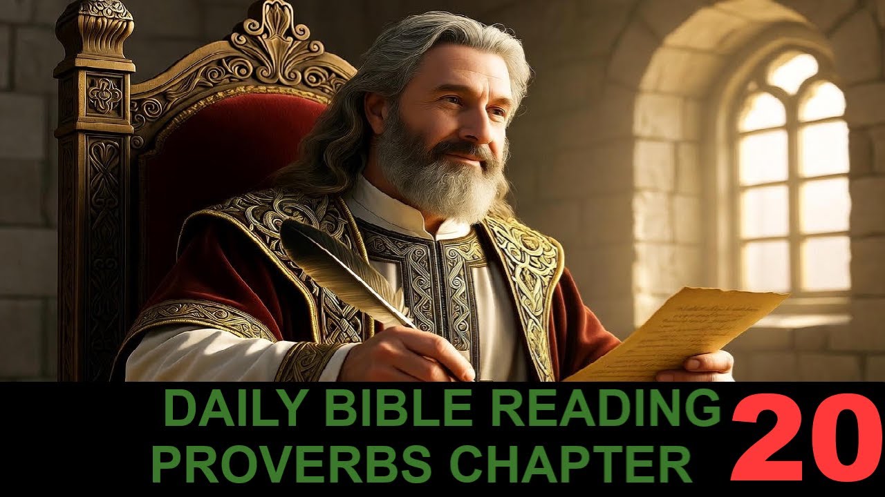 Daily Bible Reading - Proverbs 20 - Episode 497 - YouTube