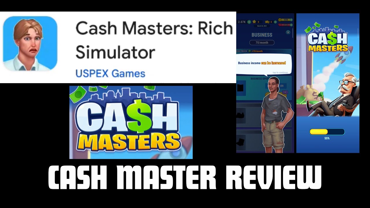 CASH MASTER RICH REVIEW APLIKASINYA - YouTube