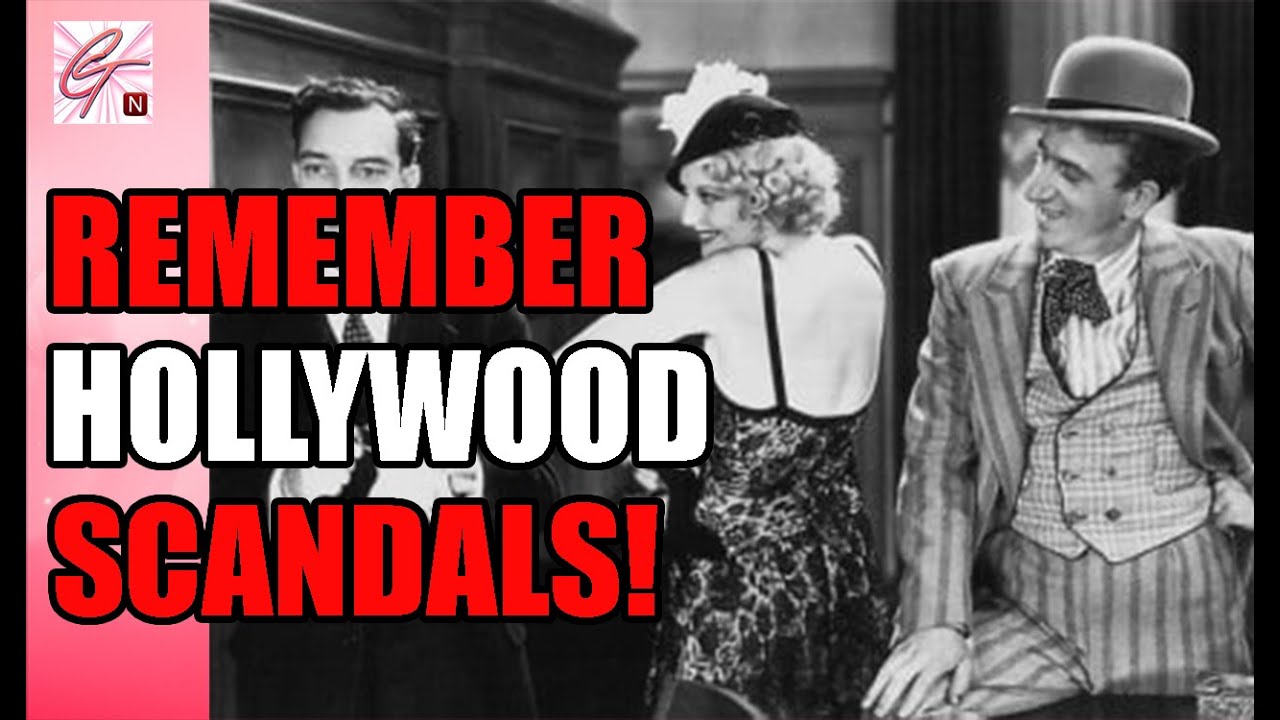 Top 10 Classic Hollywood Scandals Behind the Glamour and Gossip - YouTube