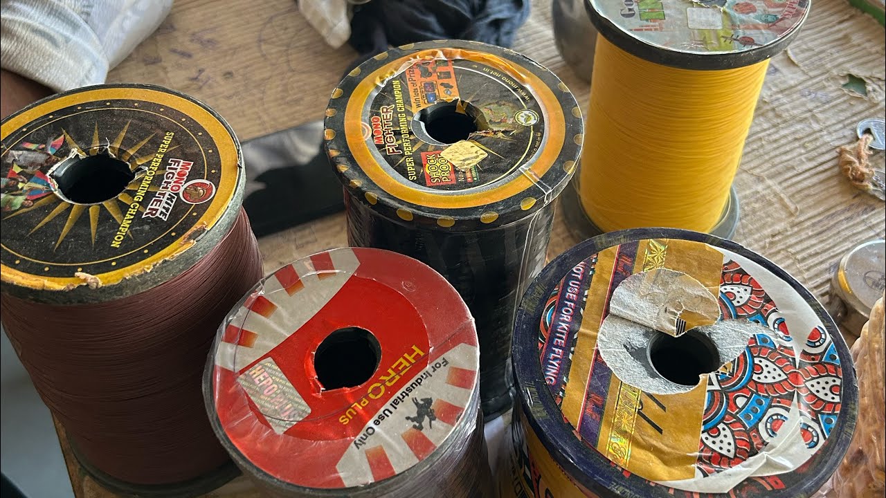 Ghark ko pasnad nhi aaya manja kite 🪁 to kite shop. #dukan #kite #manja ...