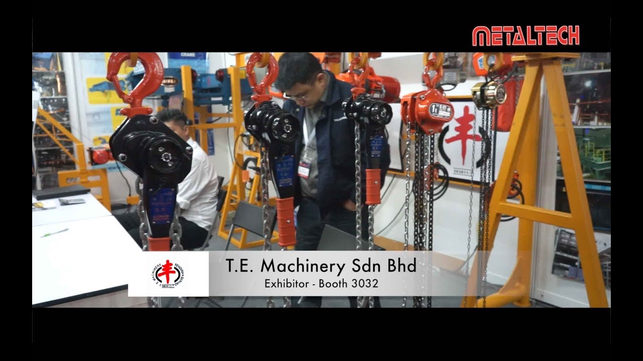 METALTECH Malaysia Exhibition 2017 - T.E. Machinery Sdn Bhd - YouTube