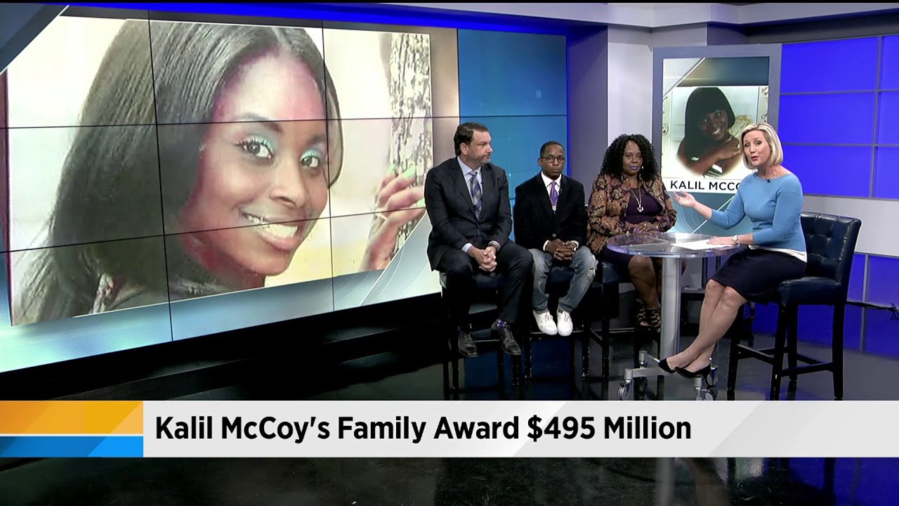 Kalil McCoy's family awarded 495 million dollars in wrongful death ...
