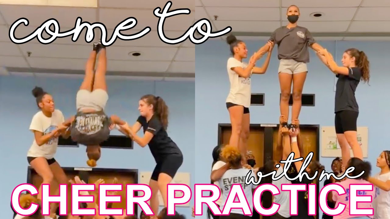 Come To Cheer Practice With Me Youtube