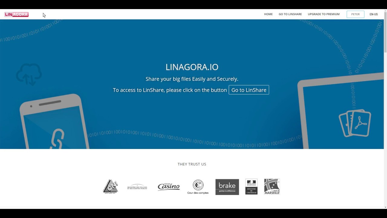 LinShare-Saas Sprint #1 Demo - Premium offer - YouTube