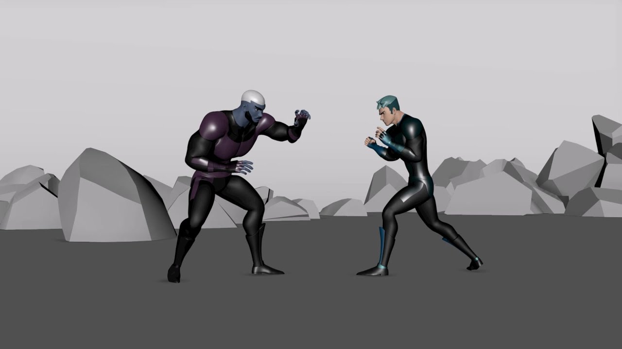 Combat Animation - Warrior - YouTube