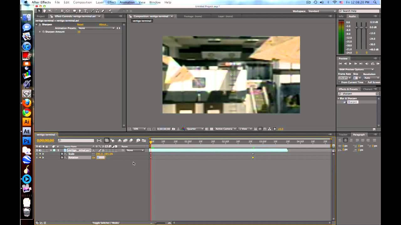 After Effects Tutorial: Vertigo Effect - YouTube