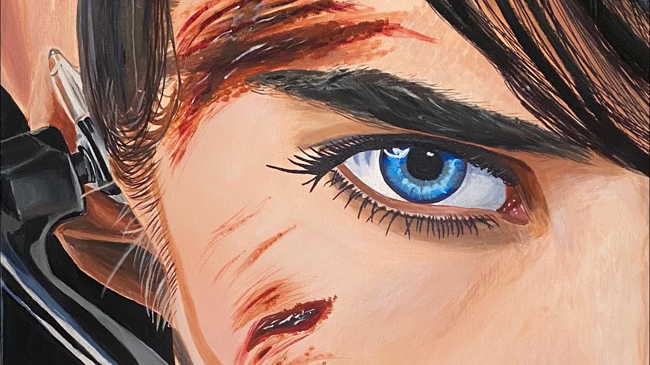 Maria Hill Portrait - A magnificent time lapse portrait of the MCU ...