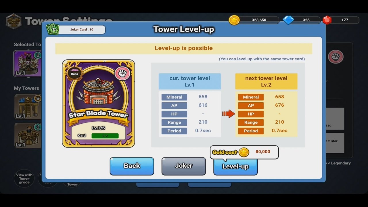 premium plus gacha 3000 gems gold tower defence! star blade tower gacha ...