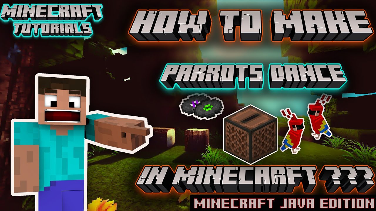 How To Make Parrots Dance In Minecraft YouTube how-to-make-parrots-dance-in-minecraft-youtube