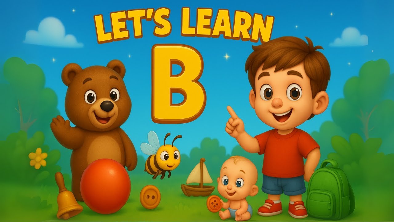 Let's Learn the Letter B! | Phonics for Kids - YouTube