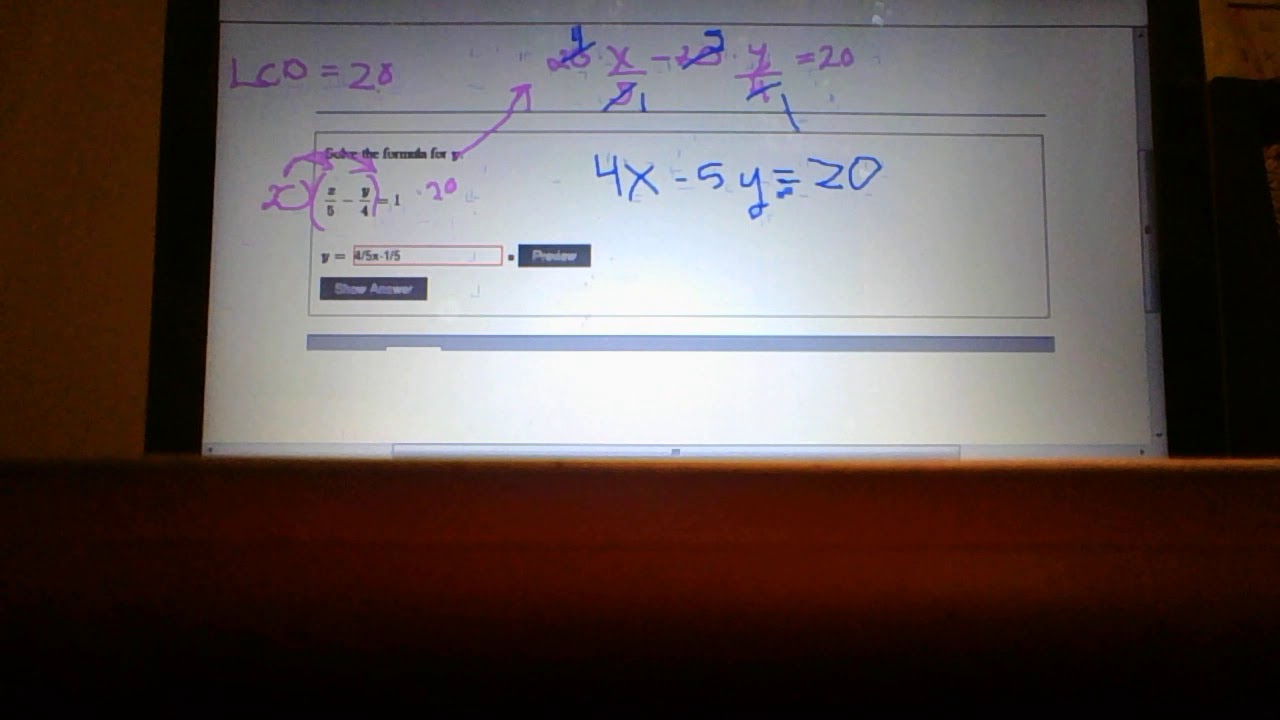 2 4 fraction example - YouTube