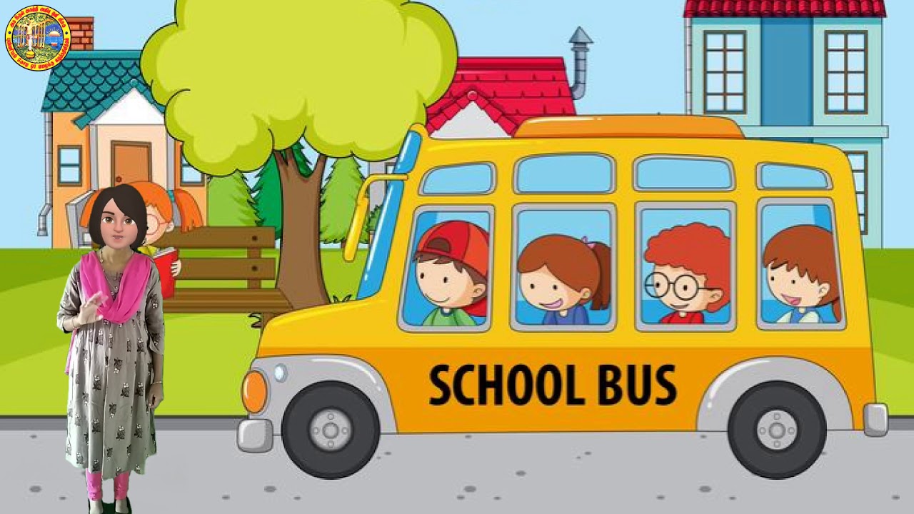 Hello Mr.Bus - Rhyme for Kindergarten Kids, Children and Toddlers - YouTube