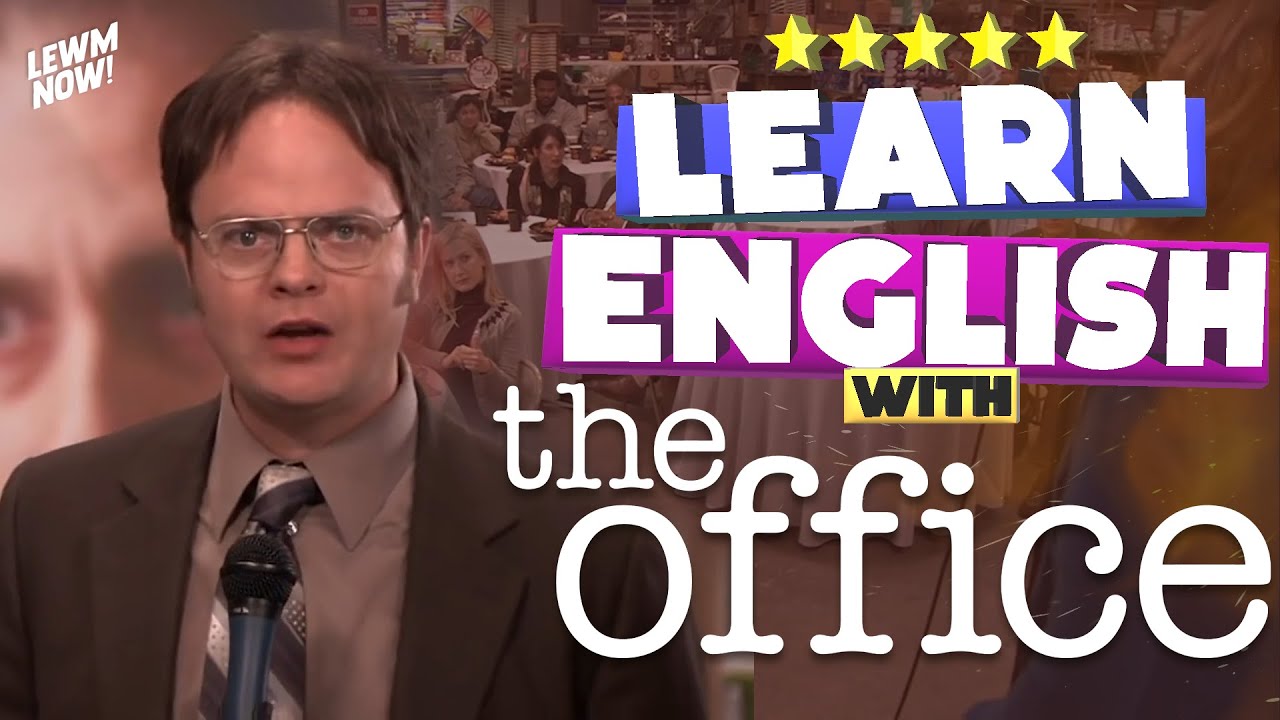 Learn English with the Office | Dwight is angry people attack Michael ...