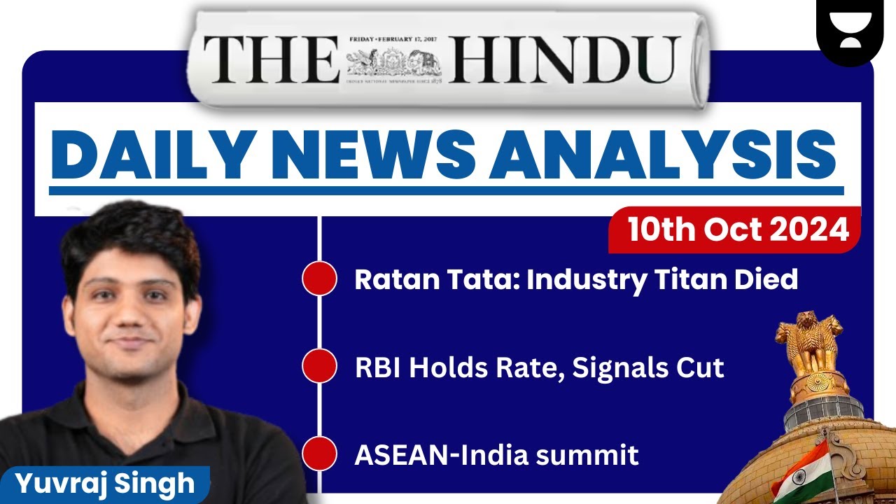 10th October Daily News Analysis | The Hindu News Analysis | Current ...