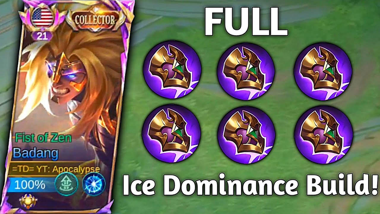 BADANG FULL ICE DOMINANCE BUILD! | MLBB - YouTube