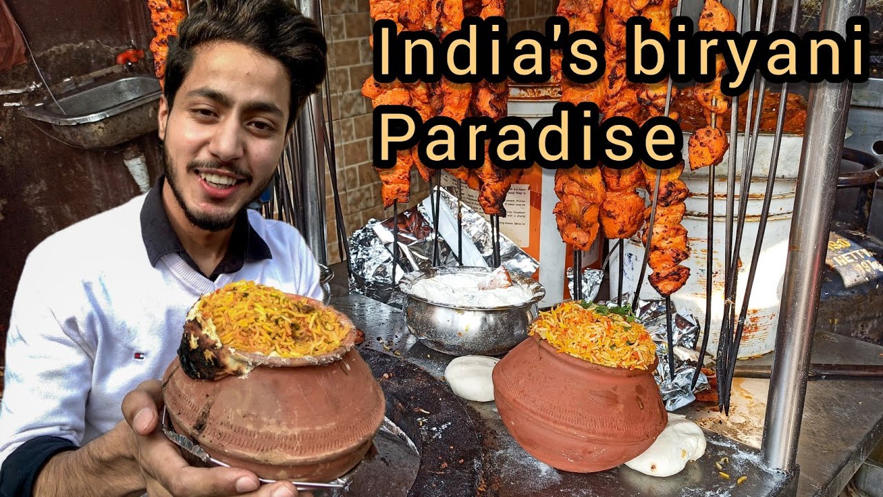 India's biryani paradise || jangi ki matka chicken biryani || Jammu ...