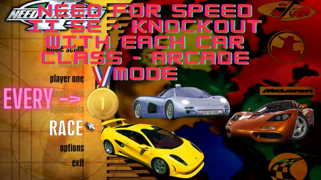 Need for Speed II SE - Knockout with each Class with Perfect 1st Place ...