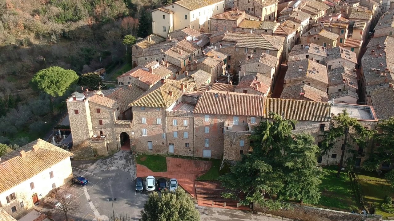 Paciano (PG) - Flying Over.. with a Drone - YouTube