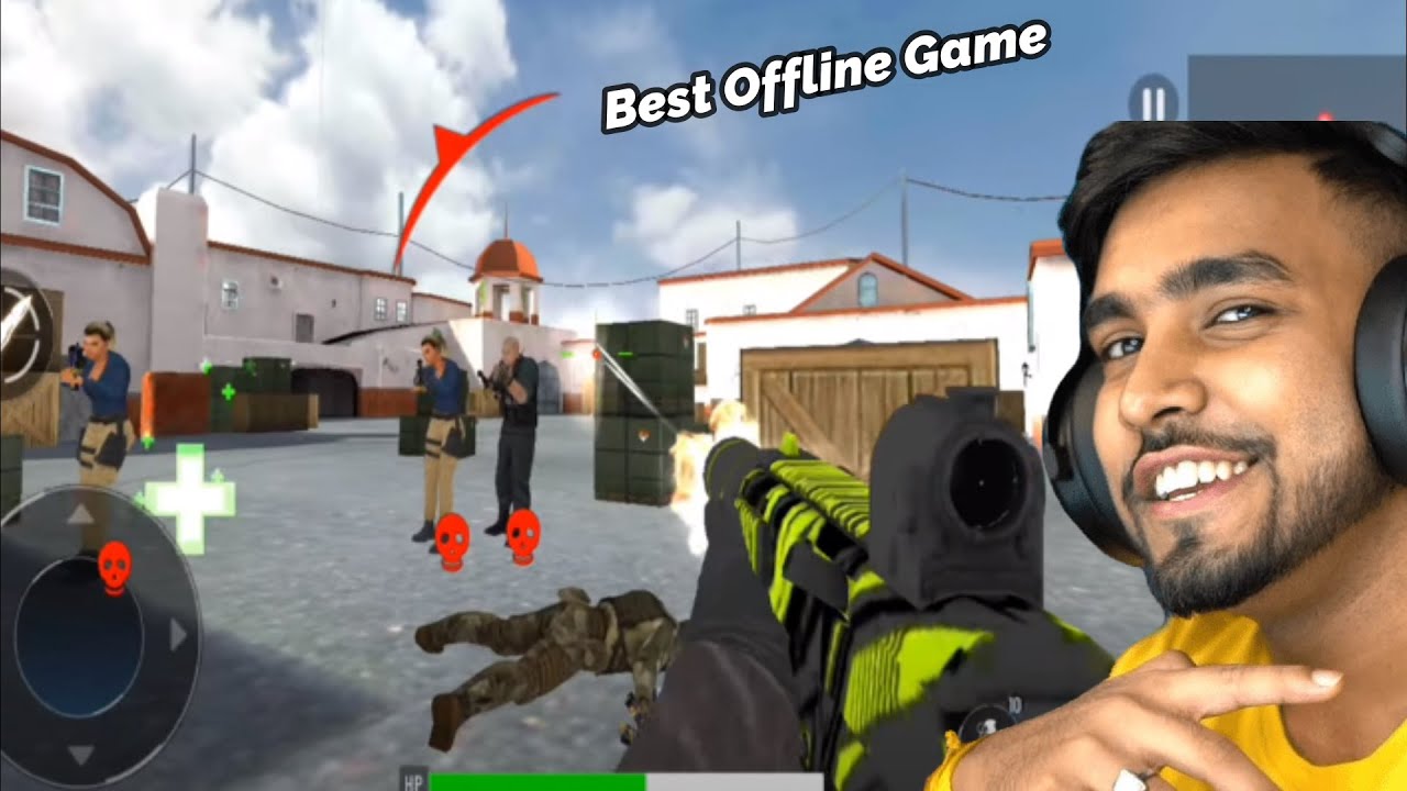 First Time Playing Offline Gun Shooting Games 3D - YouTube