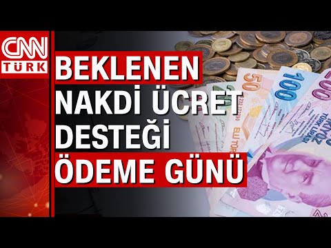 Nakdi ücret desteği ödemeleri hesaplara yatıyor