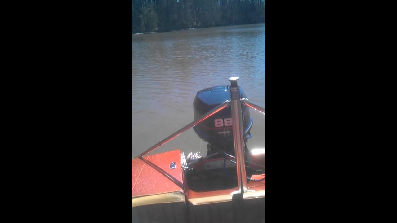 1996 Evinrude 88 SPL - YouTube