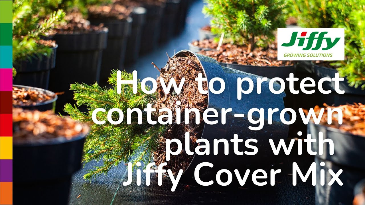 Jiffy Cover Mix - Protects all container-grown plants - YouTube