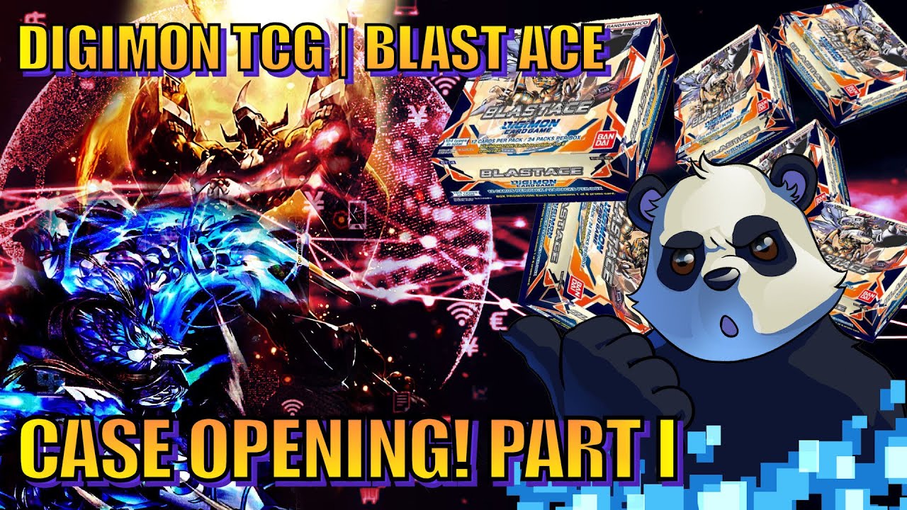 Digimon TCG | BLAST ACE! TIME FOR CASE OPENING - YouTube