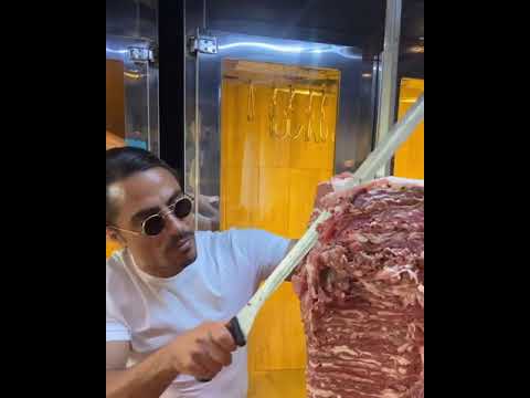 NUSRET DONER KEBAP SHOURMA  #salt #saltlife #nusret #saltbae 2020 06 04