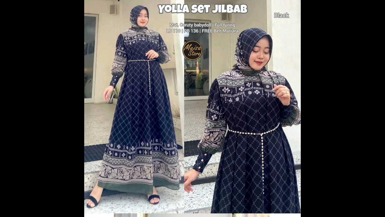 MODEL GAMIS PERSIAPAN LEBARAN CANTIK ELEGAN TERBARU ⭐2024 - YouTube