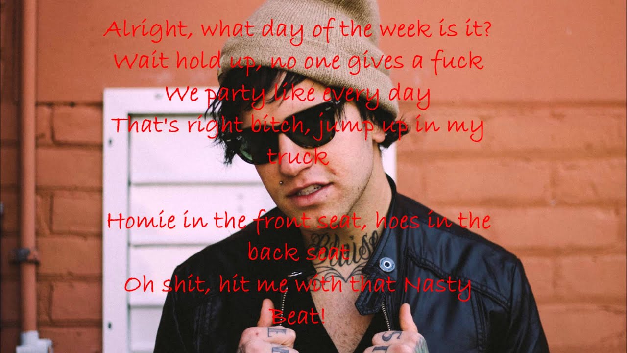 Turn it up -Fronzilla- Lyrics on screen - YouTube