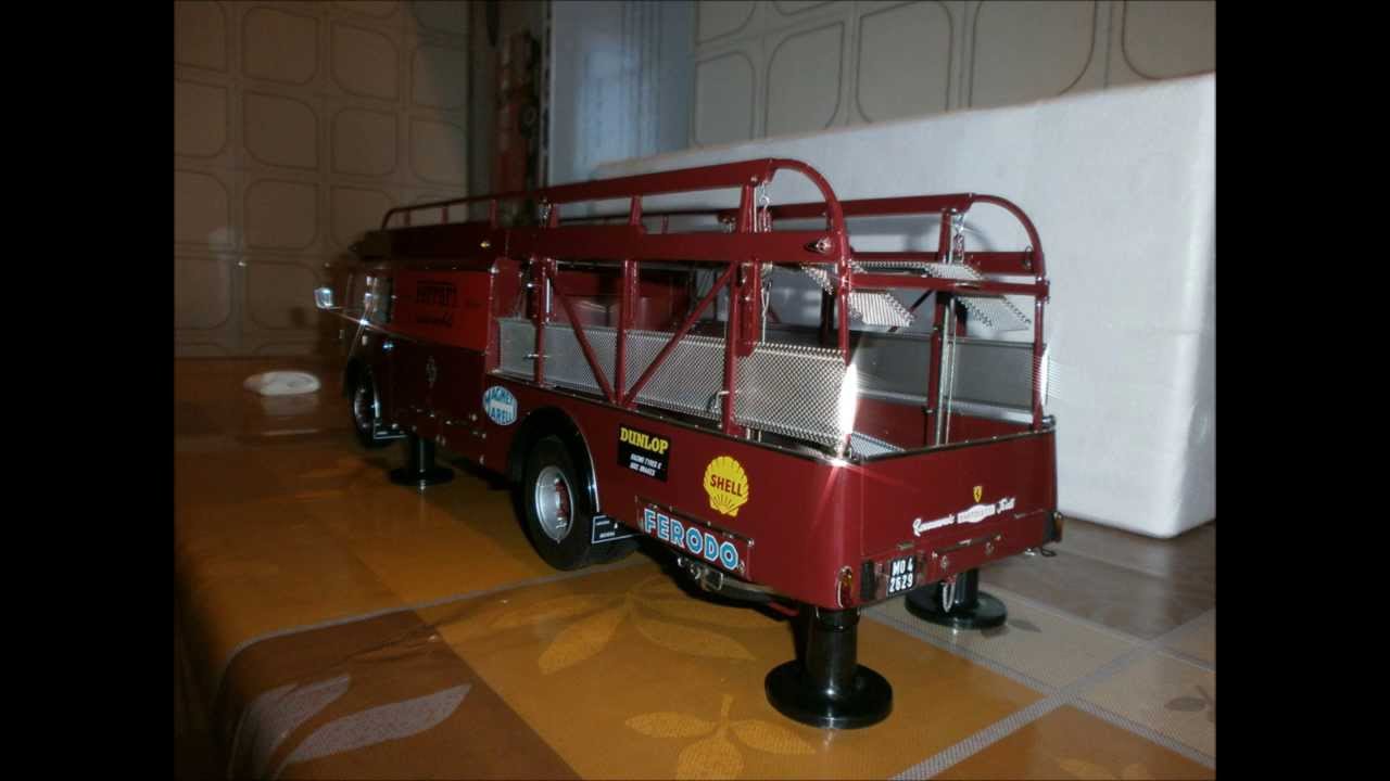 CMC Models - FERRARI Transporter - Fiat BARTOLETTI 642 . - YouTube