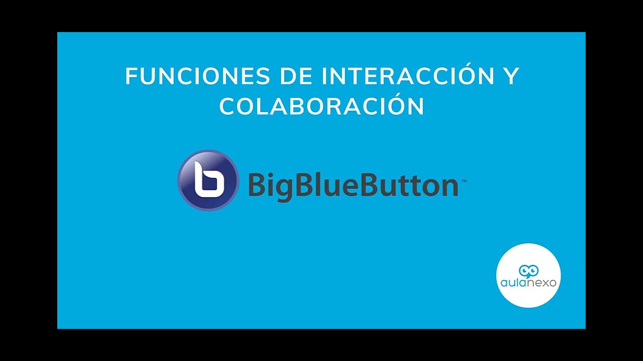05 - BigBlueButton - Funciones de interacción y participación - YouTube