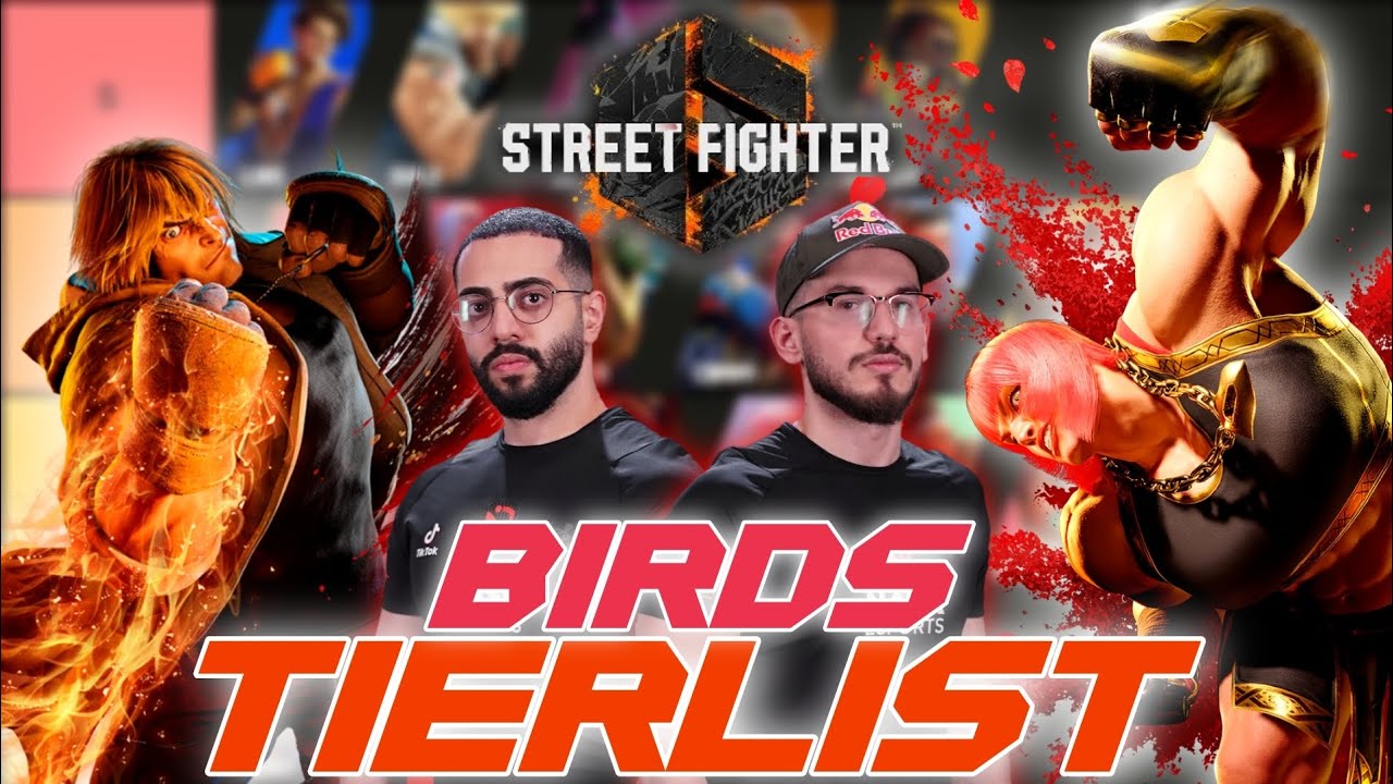 Street Fighter 6 Tierlist By Birds | Best SF6 TierList | FGC Birds ...