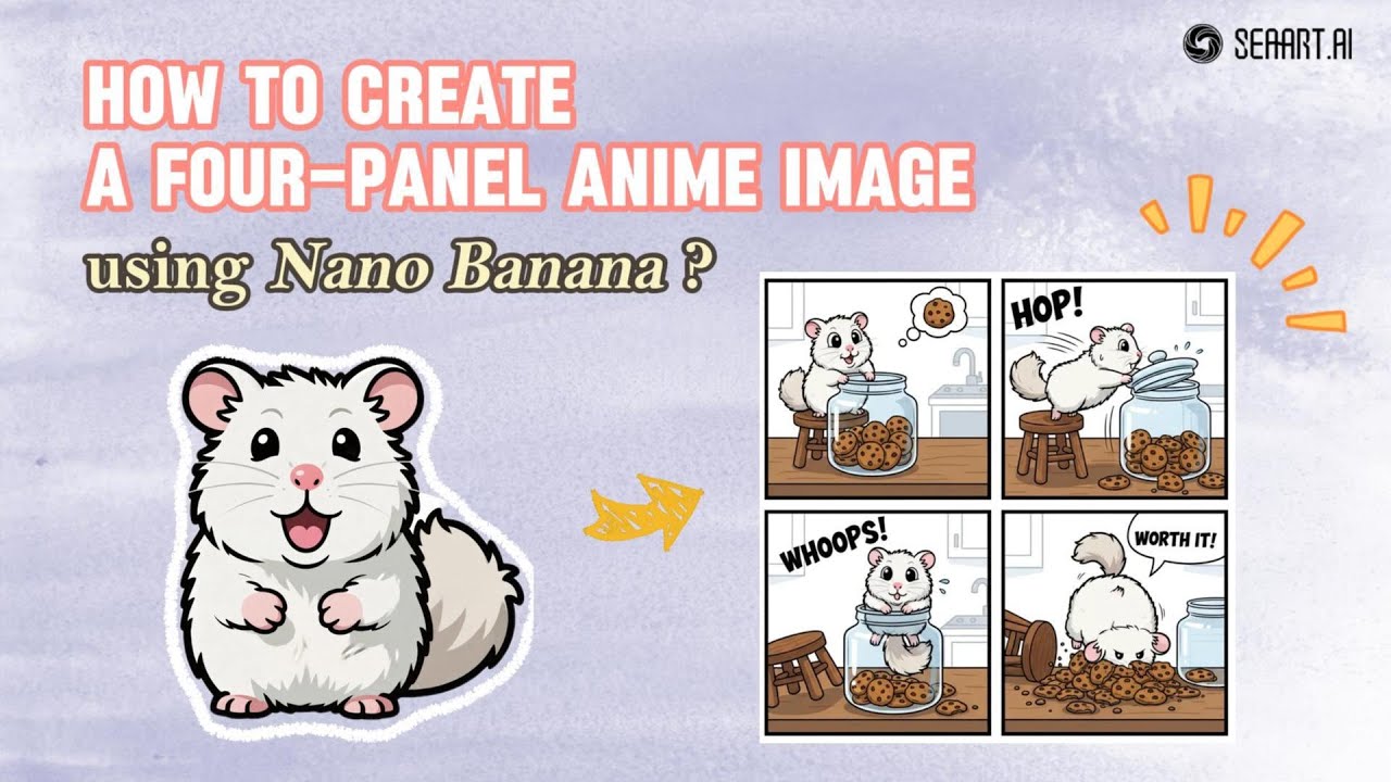 How To Create a Four-Panel Animal Image Using Nano Banana? | Easy AI ...