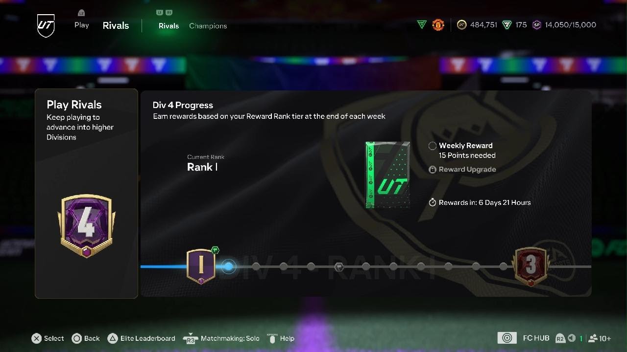 EA SPORTS FC 25 aright division 4 rewards on PlayStation 5 - YouTube