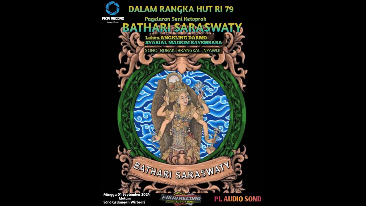 LIVE KETORAK BATHARI SARASWATY Sono Gedangan Wirosari - YouTube