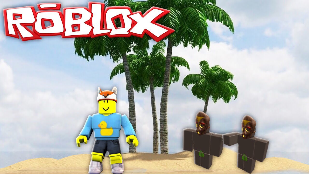 ROBLOX BOOGA BOOGA - BUILDING OUR OWN LITTLE CLUB TRIBAL ISLAND!! - YouTube