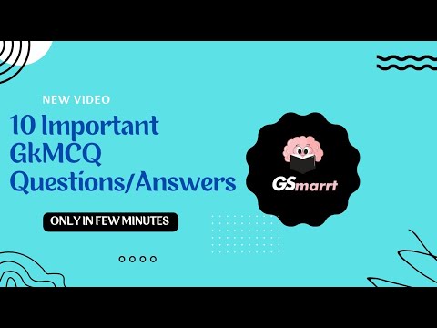 Some important Gk questions for all compititions ! सभी प्रतियोगिताओं के ...